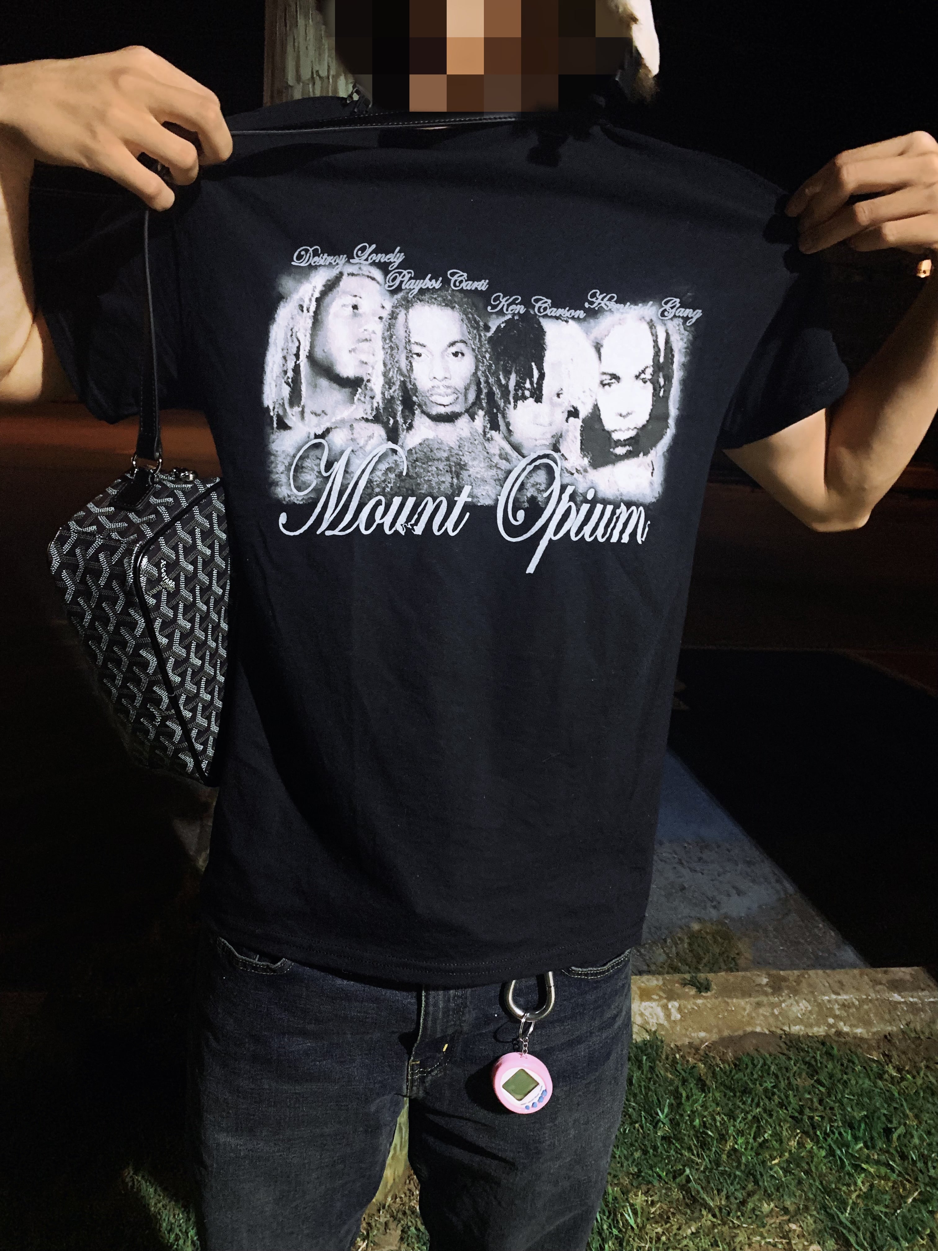 Mount Opium Tee Black – PluggnbLounge