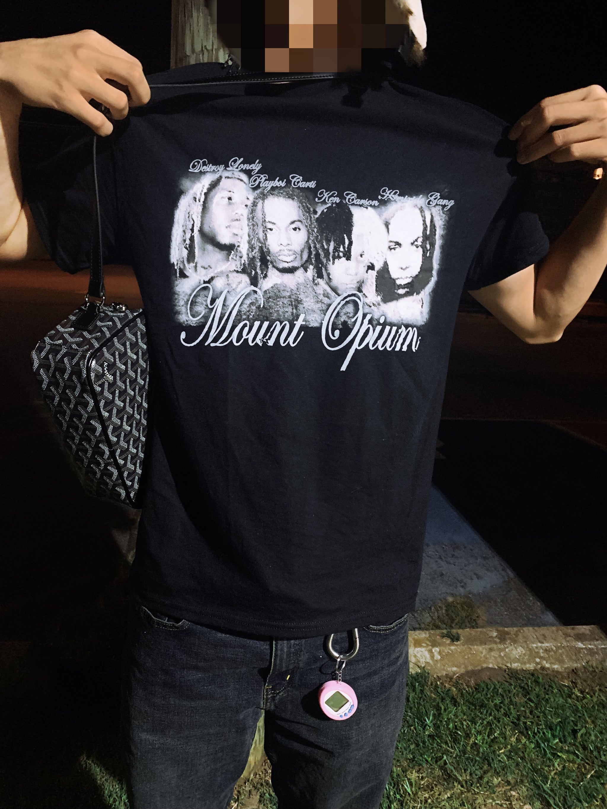 Mount Opium Tee Black – PluggnbLounge