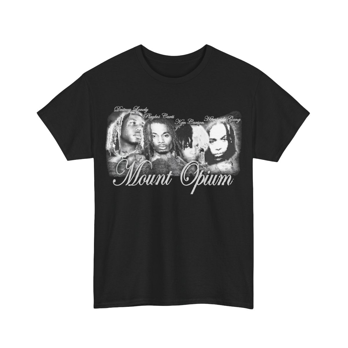 Mount Opium Tee Black – PluggnbLounge